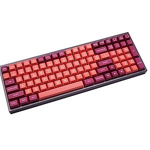 ONECAP Orange 166 Keys OSA PBT Double Shot Keycap for Cherry MX Switch keycaps for Wired USB Mechanical Gaming Keyboard