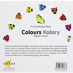 My First Bilingual Book–Colours (English–Polish)