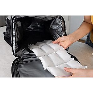 Nice Packs Dry Ice for Coolers – Lunch Box Ice Packs – Dry Ice for Shipping Frozen Food – Ice Packs for Kids Lunch Bags – Reusable Ice Packs – Long Lasting - Flexible