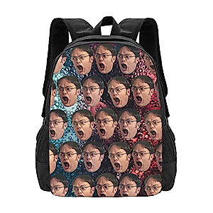 VNCXCNCN Dwight Premium Sales Schruter Classic Basic Casual Backpack Vintage Laptop Backpack Travel Backpack Fits Notebook Sports Backpack