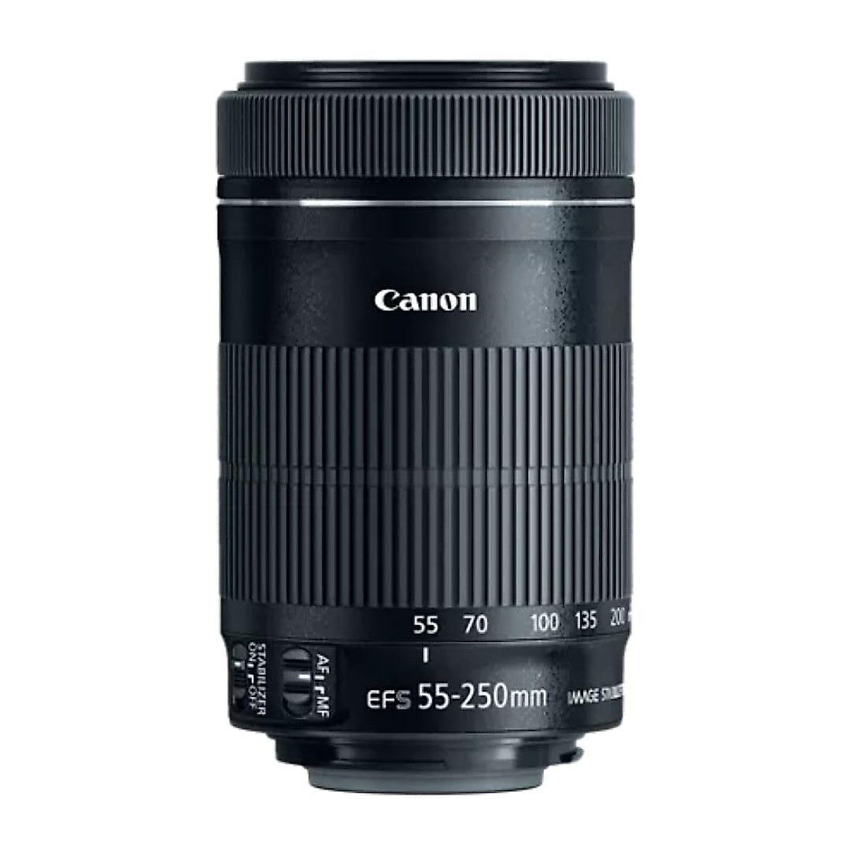 Canon EF-S 55-250mm F4-5.6 is STM Lens for Canon SLR Cameras (Renewed)