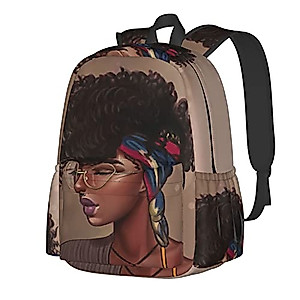 African American Black Girl4 Backpack college backpack for women laptop Bookbag travel backpack for girl boy