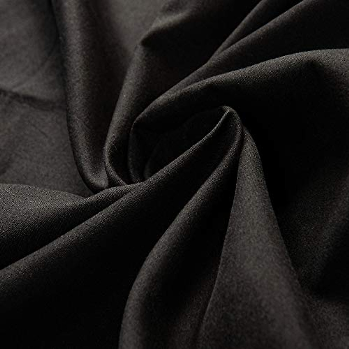 BEDSUM Microfiber 2 Pack Toddler Fitted Crib Sheets, Super Soft and Cozy Baby Sheets for Standard Crib and Toddler Mattresses, 28x52 Inches, Black