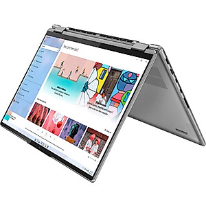 Lenovo Yoga 7i 2-in-1 Laptop | Intel 12-Core i7-1260P Processor | 16" 2.5K Touchscreen | Iris Xe Graphics | 16GB DDR5 | 512GB SSD | Backlit Keyboard | Fingerprint | WI-FI 6e | USB4.0 | Windows 11 Pro