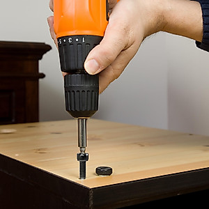 Cicidorai M6 x 8mm 12mm 16mm 20mm 25mm Hex Socket Head Cap Screws Bolts, 12.9 Grade Alloy Steel, Black Oxide Finish, Fully Threaded, Metric Allen Hex Drive, Assortment Kit 50Pcs