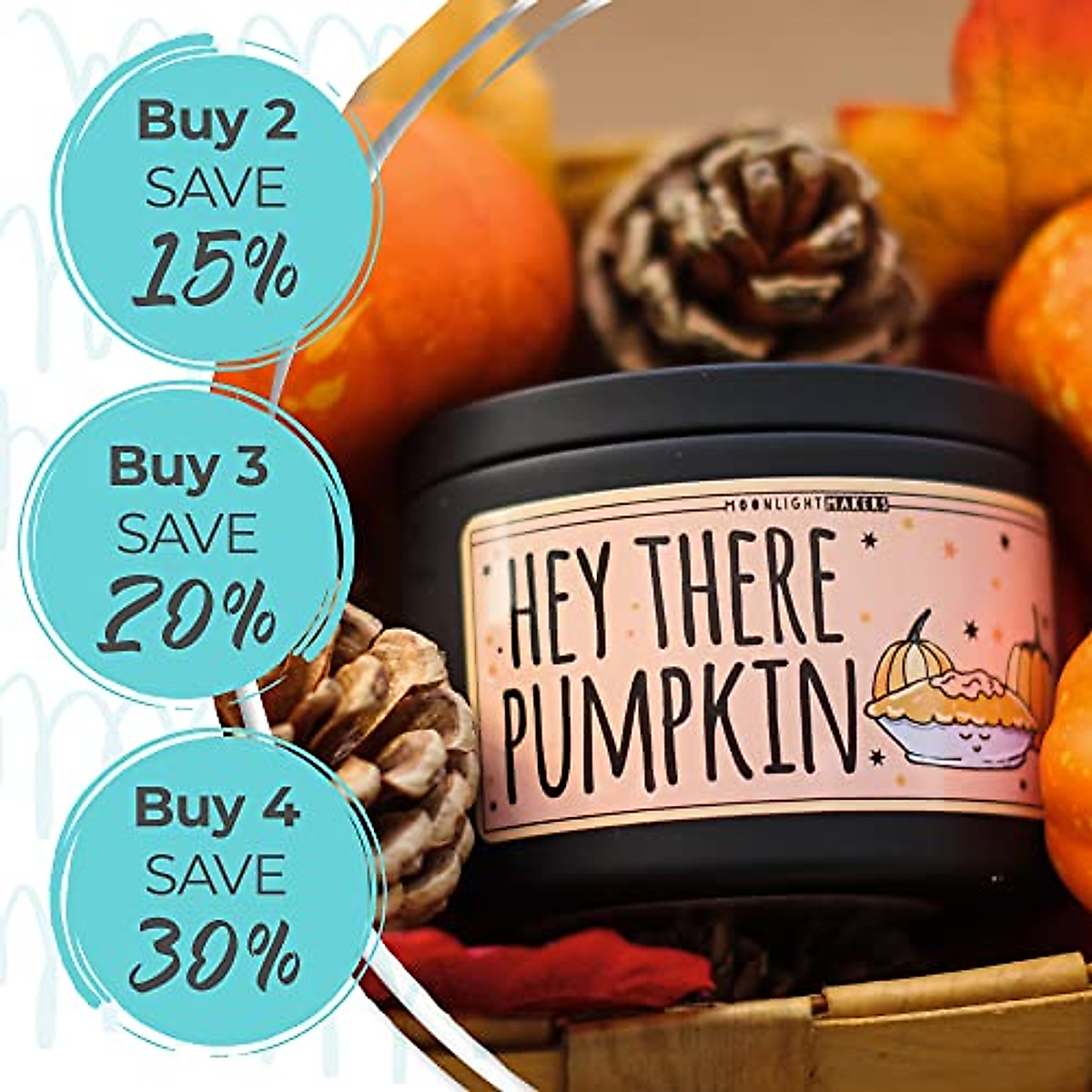 Moonlight Makers You're Not Like A Regular Mom, You Are A Cool Mom Candle, Sea Salt & Orchid Scented Handmade Candle, Natural Soy Wax Candle, 25+ Hour Burn Time, 8oz Tin, Mother's Day Gift