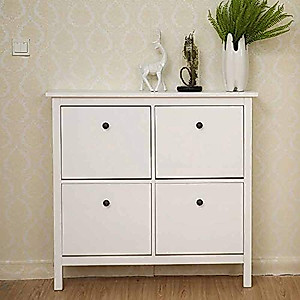 N/A Fashion Home Shoe Cabinet Solid Wood His Doumen Hall Cabinet Simplified Mail Delivery (Color : OneColor)