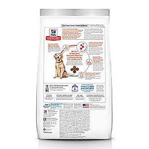 Hill's Science Diet Senior Adult 7+ Dog Dry Food, Perfect Digestion, Chicken Recipe, 22 lb. Bag