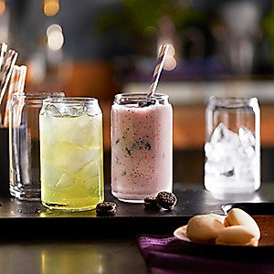 Libbey Classic Can Tumbler Glasses, Set of 4