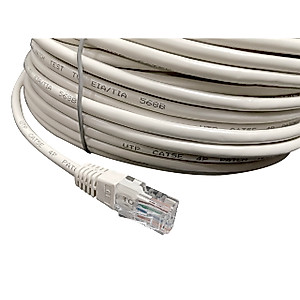 ONWOTE 100ft Cat5 Network Ethernet Cable, Electric Wire to Connect PoE Camera to PoE NVR Recorder or PoE Switch