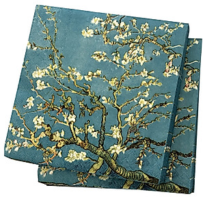 20-ct 13x13 Almond Decorative Napkins for Decoupage Floral Napkins for Mother's Father's Day Pretty Flower Napkins Fall Thanksgiving Paper Floral Lunch Dinner Cocktail Napkins Beautiful Paper Napkins