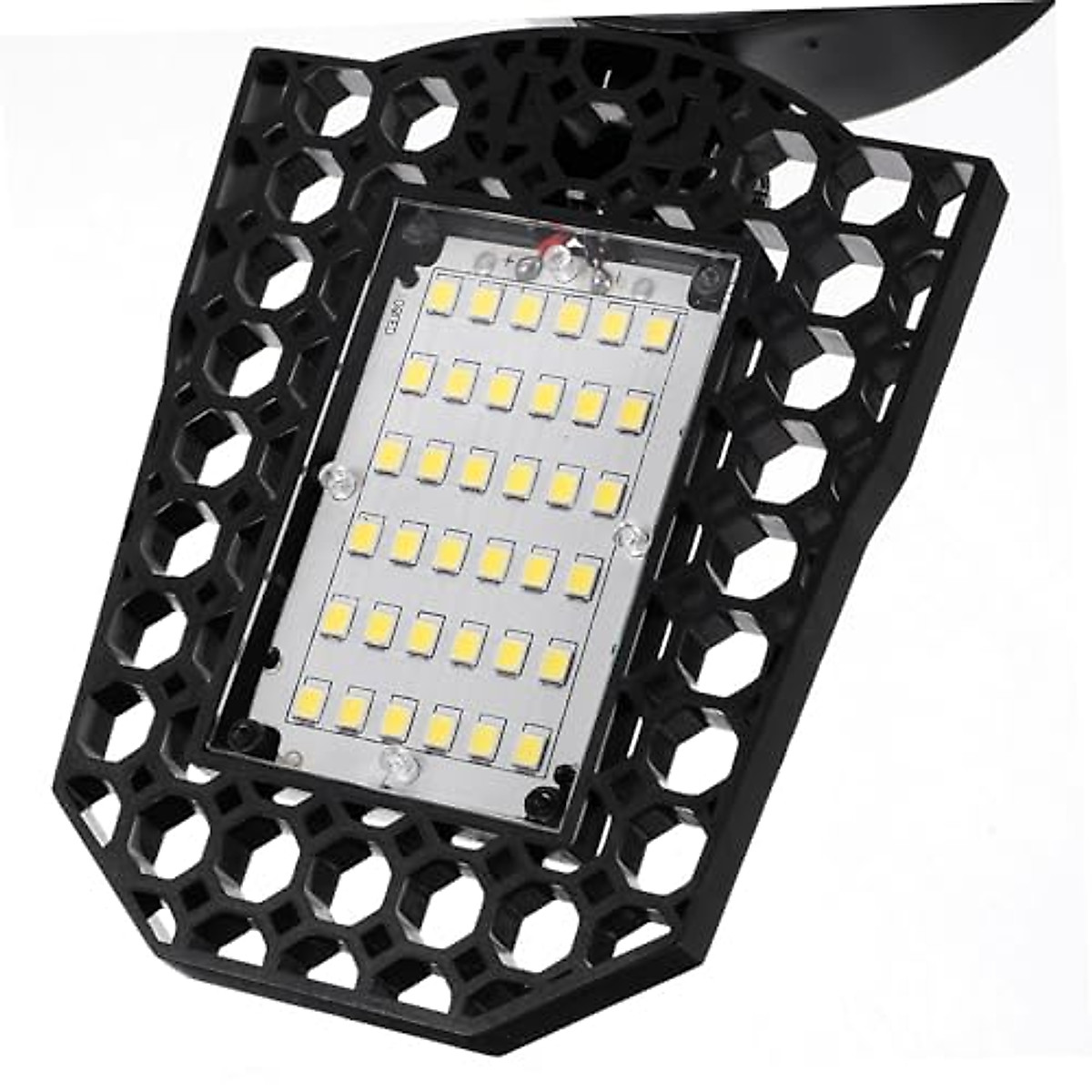 Gadpiparty 1pc Ceiling Light Aluminum Garage Warehouse Light Light for Garage Abs Ceiling Light Black