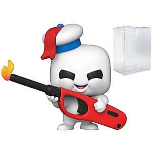 Funko Ghostbusters Afterlife - Mini Puft with Lighter Pop! Vinyl Figure (Bundled with Compatible Pop Box Protector Case)