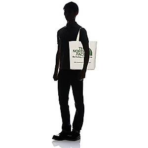 The North Face NM82260 Organic Cotton Tote, Natural/Vineyard Green, One Size