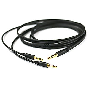 NewFantasia Replacement Cable for Sol Republic Master Tracks HD V8, V10, V12, Sol Republic X3 Headphones Black