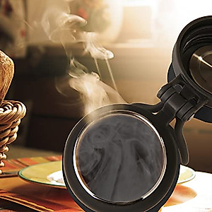 Insulated Water Bottle Stainless Steel Water Bottles Wide Mouth Black 25 oz