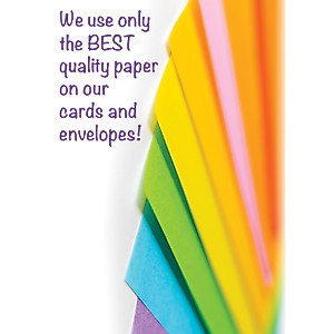 Chuck's Card-O-Rama - Son Birthday Card - MADE in USA - Excellent Card Stock, Envelope Included - 5" x 7.75" - Packaged in Extra Sturdy Mailer - 95584 - Perfect Greeting Card