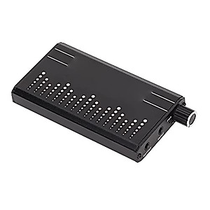 ASHATA Headphone Amplifier,Portable 3.5mm Cable Input Out Two Stage Gain Switch Headphone Amplifier,3.5mm Audio Rechargeble HiFi Earphone Amps for MP3, MP4,Mobile Phones,Computers