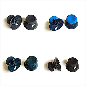 2 x Analogue Joystick Muchroom Thumb Stick Cap Grips Case Cover for Xbox One Xbox One S Slim Controller