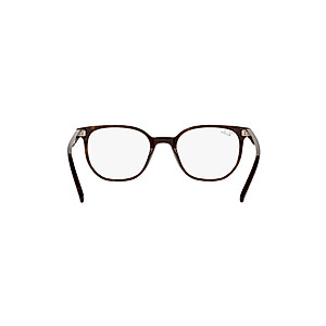 Ray-Ban RX5397 Elliot Round Prescription Eyewear Frames, Havana/Demo Lens, 50 mm