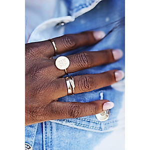 to: little arrows Mama Ring for Birthday, Mother's Day, Anniversary (Silver - Size 7)