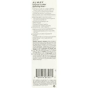 Almay Intense I-Color Defining Liner, For Brown Eyes, Onyx, 0.025 Ounce