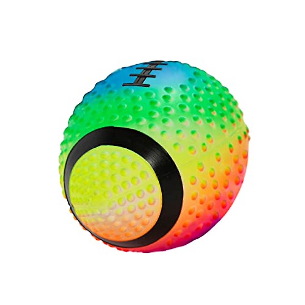Regent Practice Football Neon Colored 9inch Spiked for gripping Control Made of Soft Rubber Inflatable Football air Filled Great for The Pool or Playground PINK ORANGE LIME BLUE PURPLE (SJB-9R)