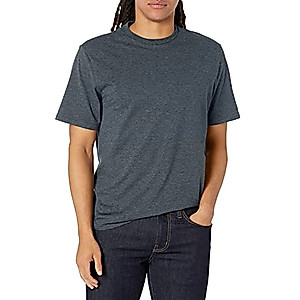 Amazon Essentials Men's Regular-Fit Short-Sleeve Crewneck T-Shirt, Pack of 2, Charcoal Heather, X-Large