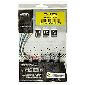Metra 70-1729 Radio Wiring Harness for Honda 2008-Up