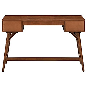 Coaster Furniture 3-Drawer Writing Desk Walnut 800744