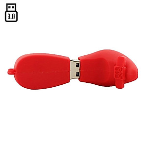 16GB High Heels Model USB Flash Drive USB 3.0 Storage Device USB Flash Disk USB Drive USB 3.0 Memory Stick USB Stick U Disk Thumb Drive USB Flash Memory USB Disk - Red
