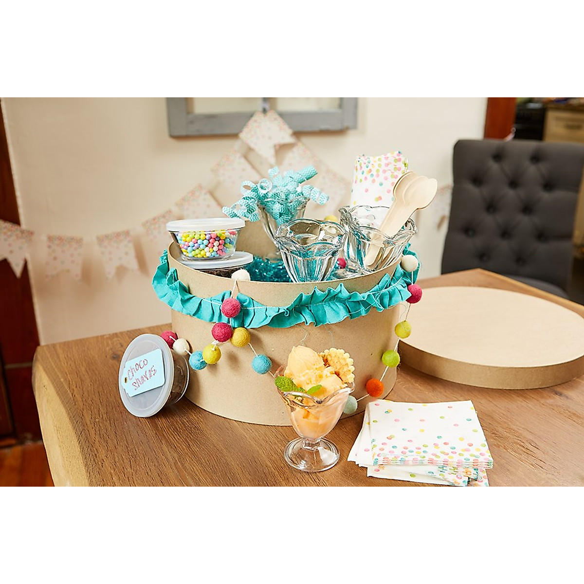 Anchor Hocking 4.5-Ounce Footed Sherbet Bowls, Set of 12 -