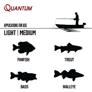 Quantum Energy S3 Spinning Fishing Reel, Size 25 Reel, Changeable Right- or Left-Hand Retrieve, Continuous Anti-Reverse Clutch, EVA Handle Knobs, 5.2:1 Gear Ratio, 8 + 1 Bearings, Silver/Black