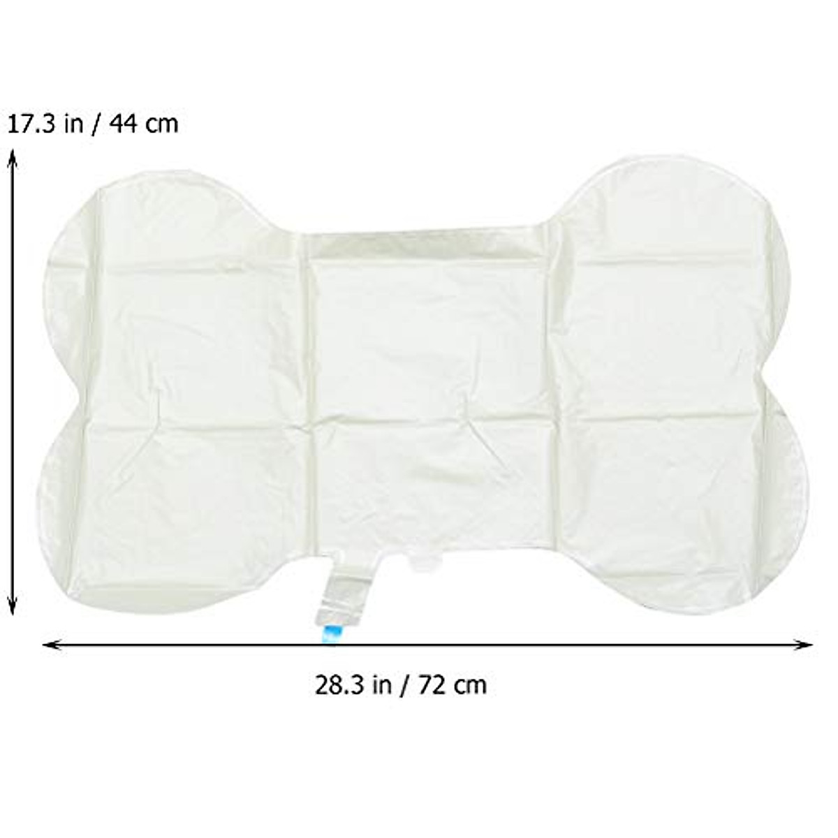 JANOU 6Pcs Bone Shaped Balloons Foil Helium Aluminum Balloons for Pets Dog Party Suppliers