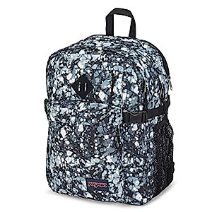 JanSport Main Campus Backpack - Travel or Work backpack w 15-Inch Laptop Sleeve and Dual Water Bottle Pockets, Batik Dots
