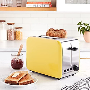 Kate Spade New York 888394 Yellow Toaster, 3.65 LB