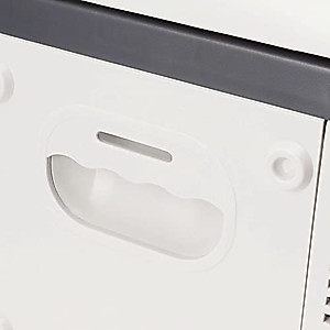 Biitfuu Car Refrigerator Overweight Oversize Large Fridge Truck Abs Freezer Cooler Aluminum Abs Outdoor Refrigerators (US Plug 110V)