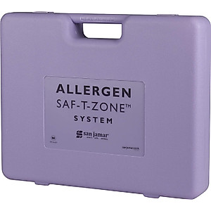 Carlisle FoodService Products San Jamar ASZ121812SYS Allergen Saf-T-Zone System Kit,Multicolor