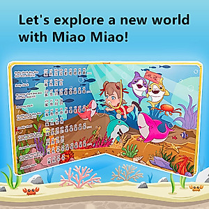 Miao Miao Chinese Nursery Rhymes Learning Books with Mandarin, Pinyin, and English. Bilingual & Interactive Sing Along Sound Book for Kids, Babies, Toddlers & Children.