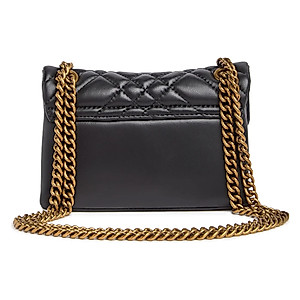 Kurt Geiger London Mini Brixton Lock Leather Bag, Black
