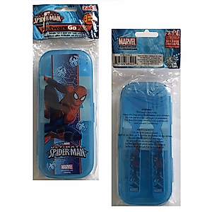 Zak Design Spider-Man SPIW-N380 Flatware Go Pak with Case