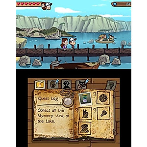Gravity Falls: Legend of the Gnome Gemulets - Nintendo 3DS Standard Edition