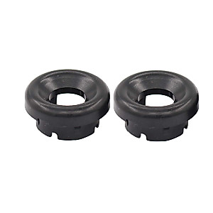 NewYall Pack of 2 Transmission Shift Overdrive Switch Button Gear Shifter Handle Bezel Cap Ring