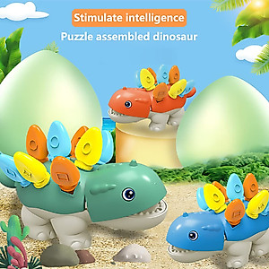 AotBlcer Toddler Toys Age 2-4 Learning Educational Fine Motor Skills Developmental Toys Dinosaur Bath Toys for Kids 2-4, Gift for 2 3 4 Year Old Boys Girls Kids