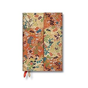 Paperblanks 18 Month Diaries 2023-2024 Kara-ori | Horizontal | Midi (130 × 180 mm)