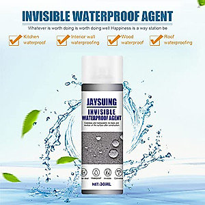 Leak Stopper Sealant Spray, Clear Leak Sealer Spray,Water-proof Repair Sealant Spray,Ideal for Drain & Plastic Pipe Leaks & Cracks,Instant Repair & Long Lasting Protection,Interior & Exterior Use 30ML