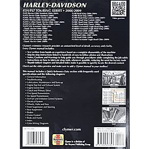 Harley-Davidson FLH/FLT Touring Series 2006-2009 (Clymer Powersport)