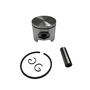 EngineRun 44MM Piston & Piston Ring Kit Compatible With Husqvarna 340 343 345 346 xp 350 353 Chainsaw OEM 503907371
