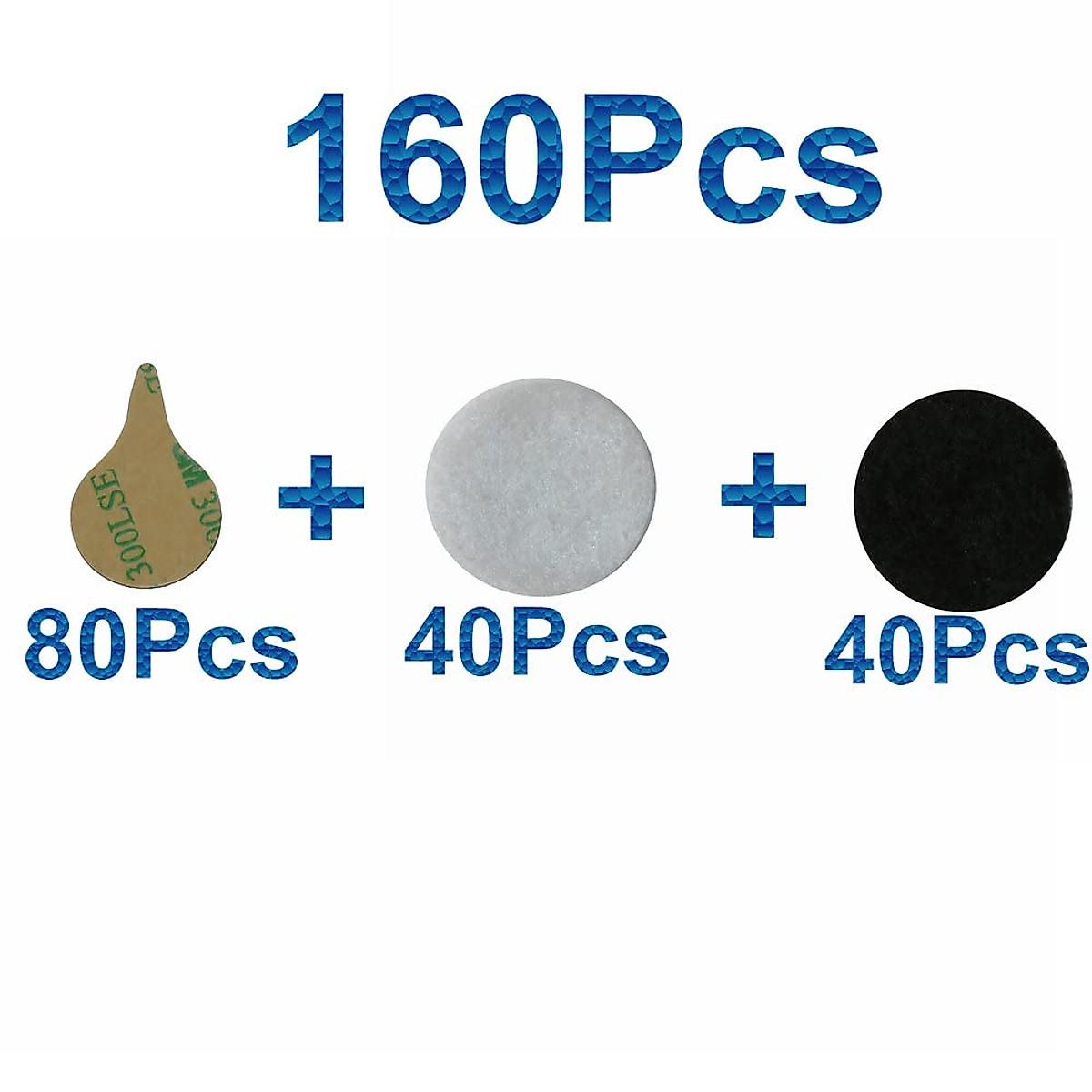 CNTASHI Lavalier Microphone for Hiding Lavalier Musical Mic and Reduce Wind Noise,Pack of 80 Stickies and 80 Fabric Discs