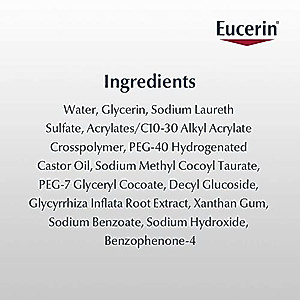 Eucerin Redness Relief Soothing Cleanser 6.80 oz (Pack of 2)